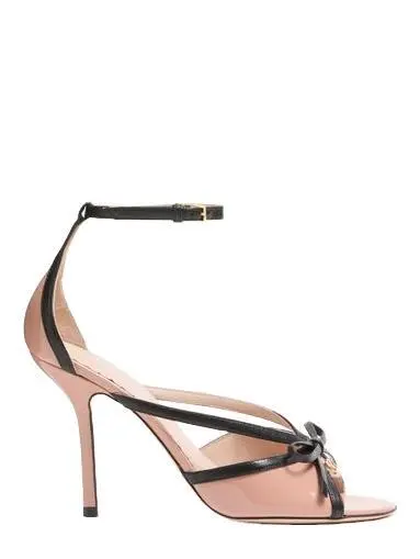 Valentino Garavani Bepointy Sandal - Pink/black"""